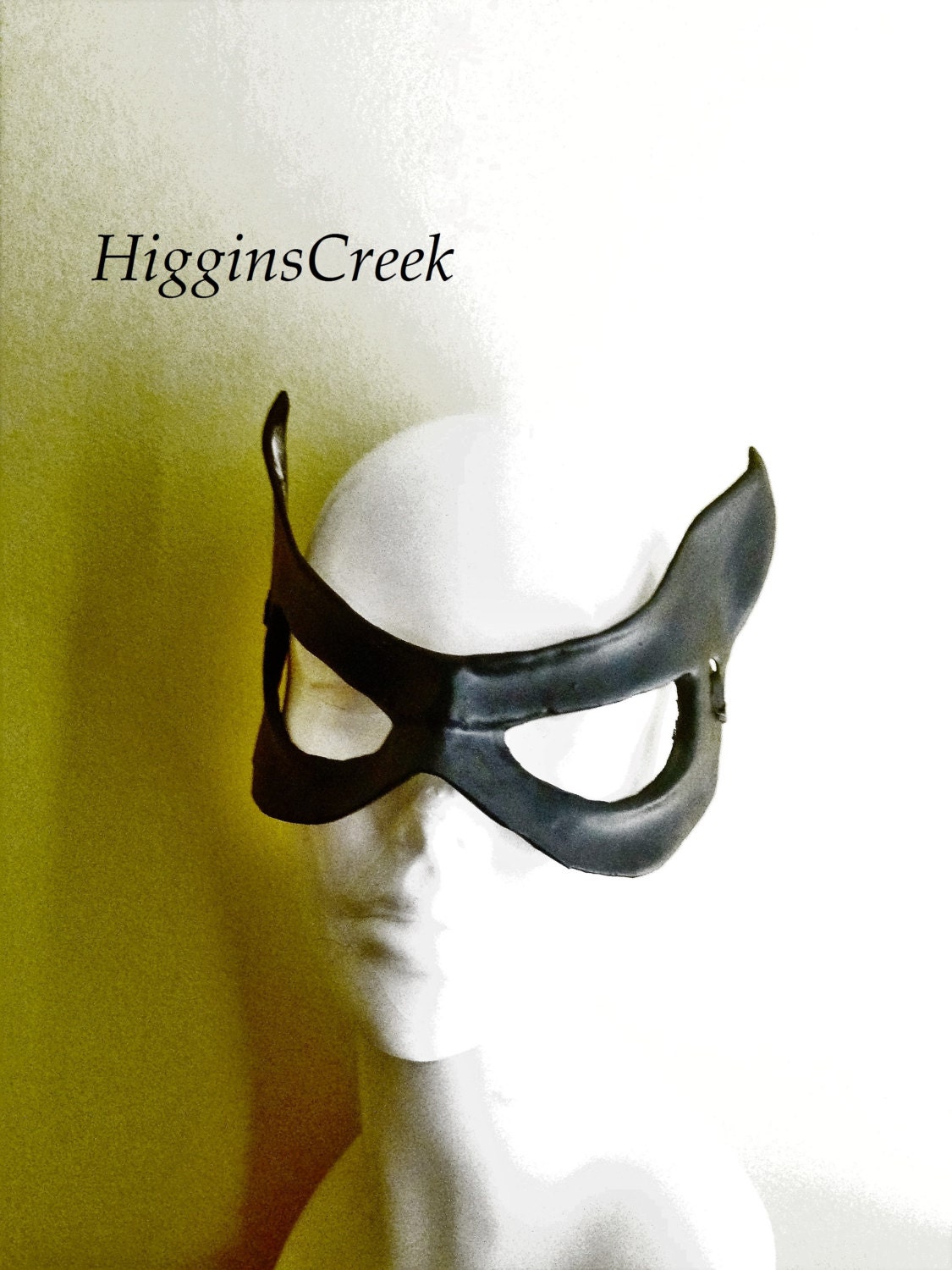 Animal Bat Mask Bat man's Halloween Mask Party by HigginsCreek