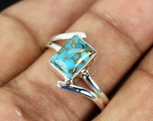 Turquoise ring | Etsy