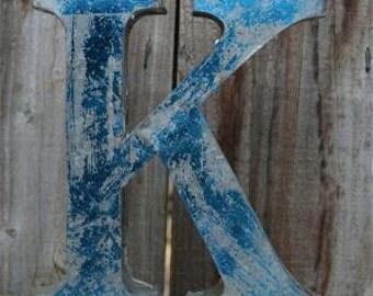 Letter k sign | Etsy