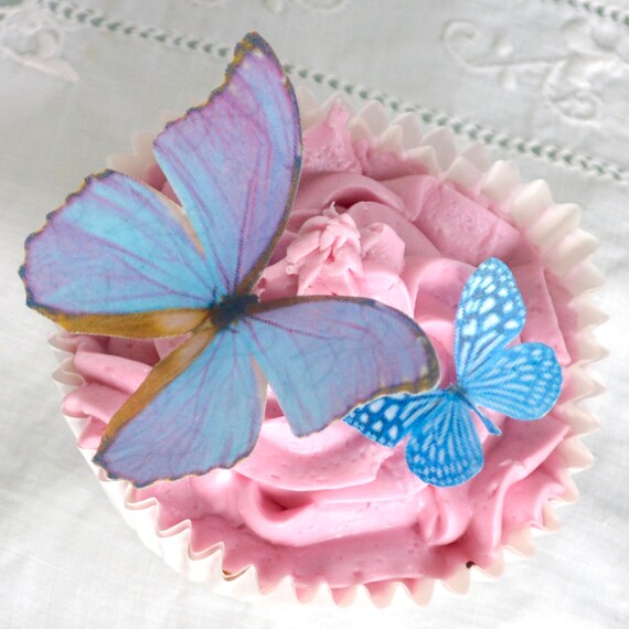 Edible Butterflies Multicoloured Wafer Rice Paper Mixed