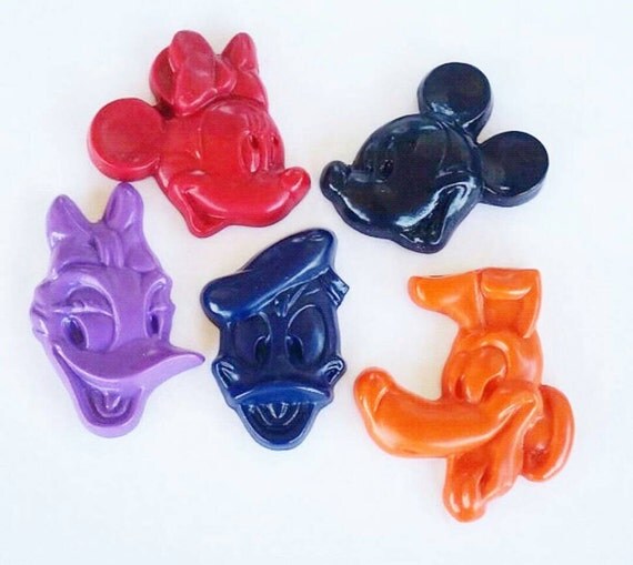 Mickey Mouse Crayons Club House Crayons Minnie by KrazyKoolKrayons