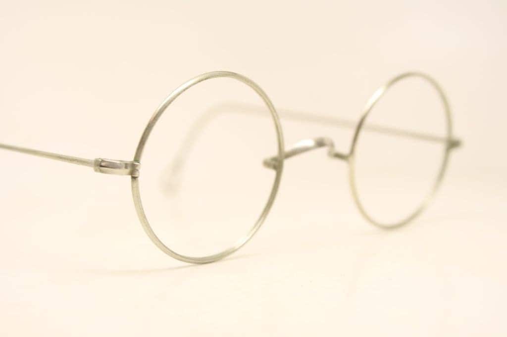 Windsor Eyeglasses Vintage Round Antique by AntiqueEyeglasses