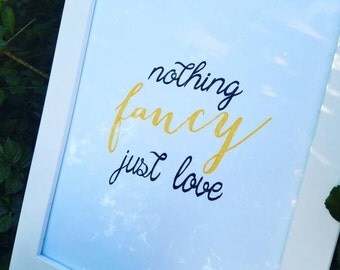 Nothing fancy | Etsy