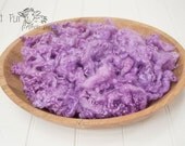 Newborn Photo Props Felt furs Curly Layers wool prop by FeltFur