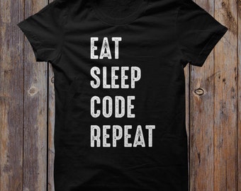 Eat sleep code | Etsy
