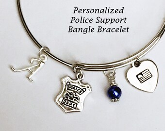 Police jewelry | Etsy