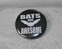 Unique bat pin related items | Etsy