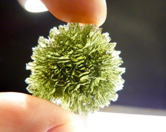 Unique green meteorite related items | Etsy