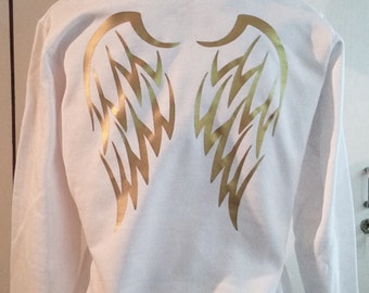 Angel wings hoodie | Etsy