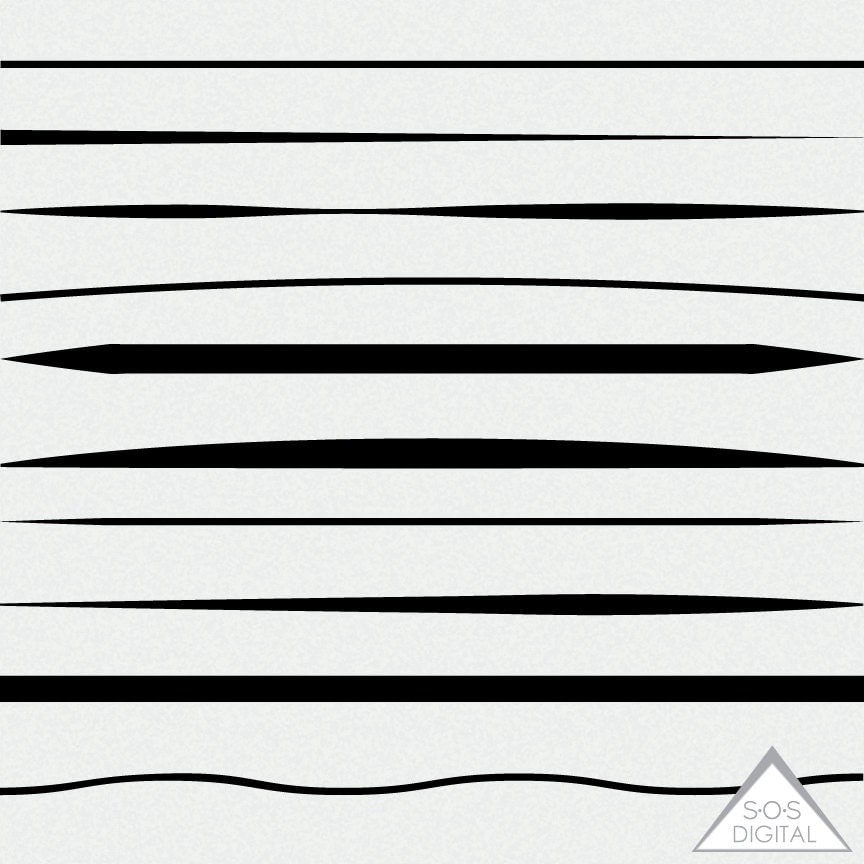 Black Line Borders Basic Borders 12 inch border Black