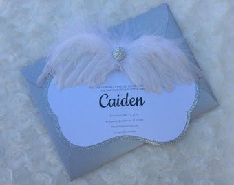 Angel invitation | Etsy