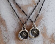 Popular items for two peas in a pod necklace on Etsy