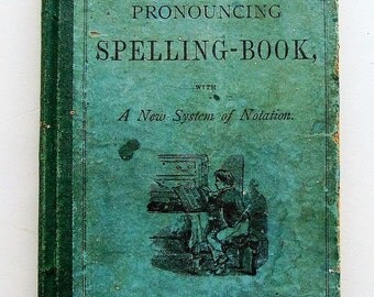 1800s spelling book | Etsy