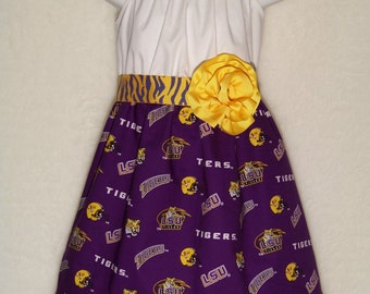 Lsu game day dress | Etsy