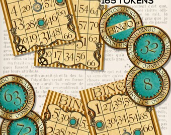 Crafting Printables Digital Collage Sheets and door VectoriaDesigns