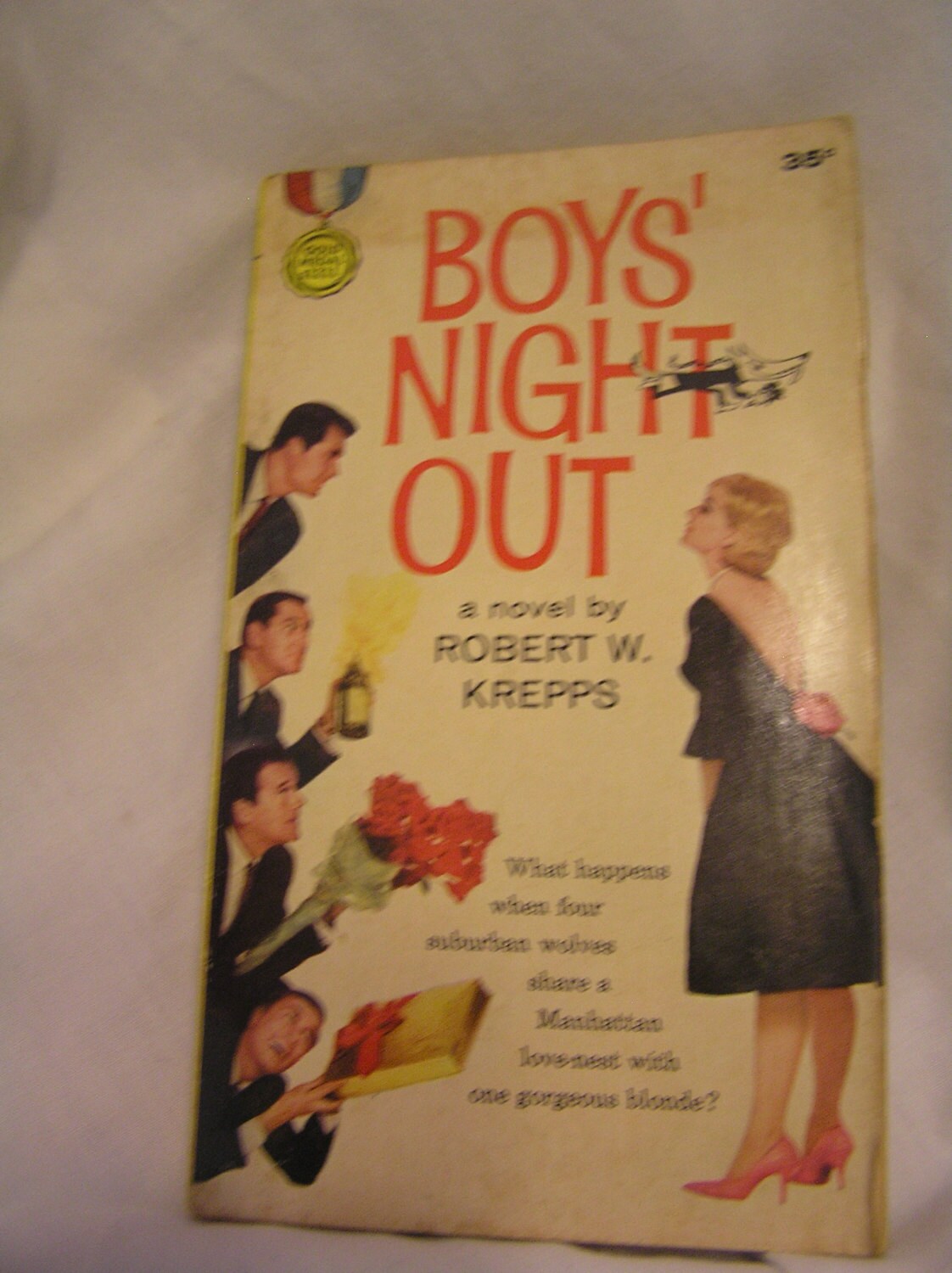 Boys' Night Out a novel Robert Krepps Gold by SevenSistersBooks