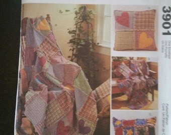 Upcycled old quilt | Etsy