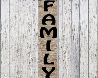 Vertical stencils | Etsy