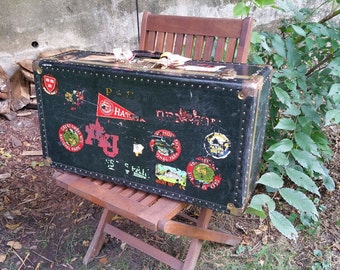 Travel trunk sticker | Etsy