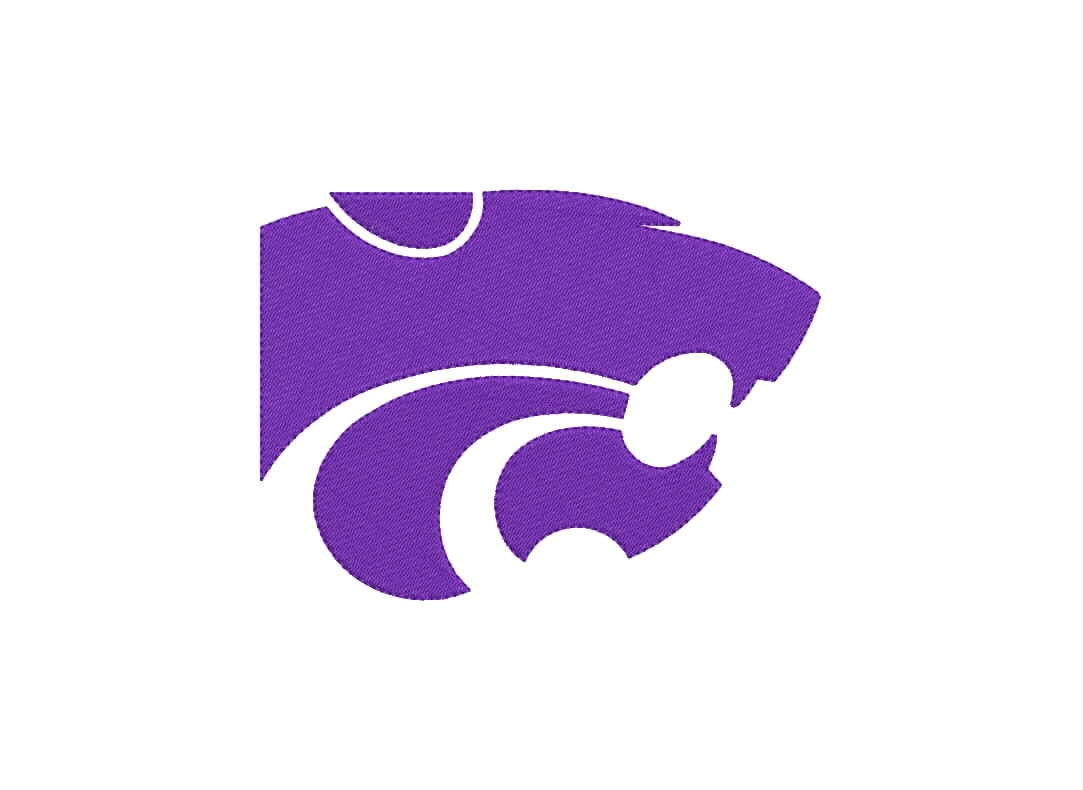 Kansas State Wildcats Logo Machine Embroidery Designs by moreusemb