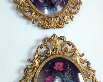 Concave glass frame | Etsy