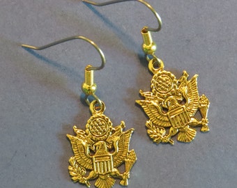 Army earrings | Etsy