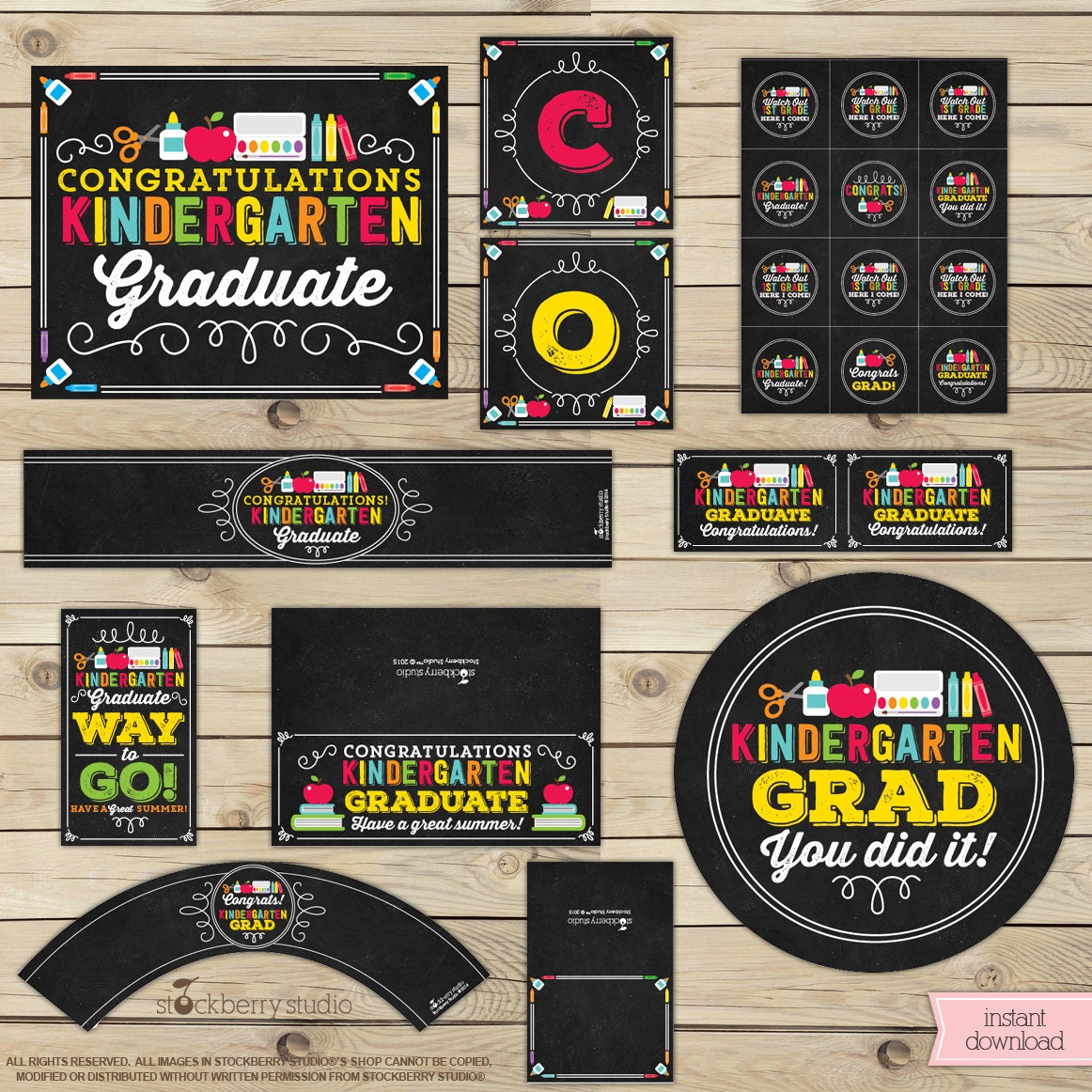 Kindergarten Graduation Party Decorations End of School Year