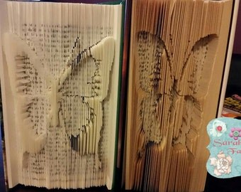 Fancy clock Cut and fold book folding pattern