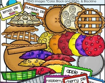 Apple pie clipart | Etsy