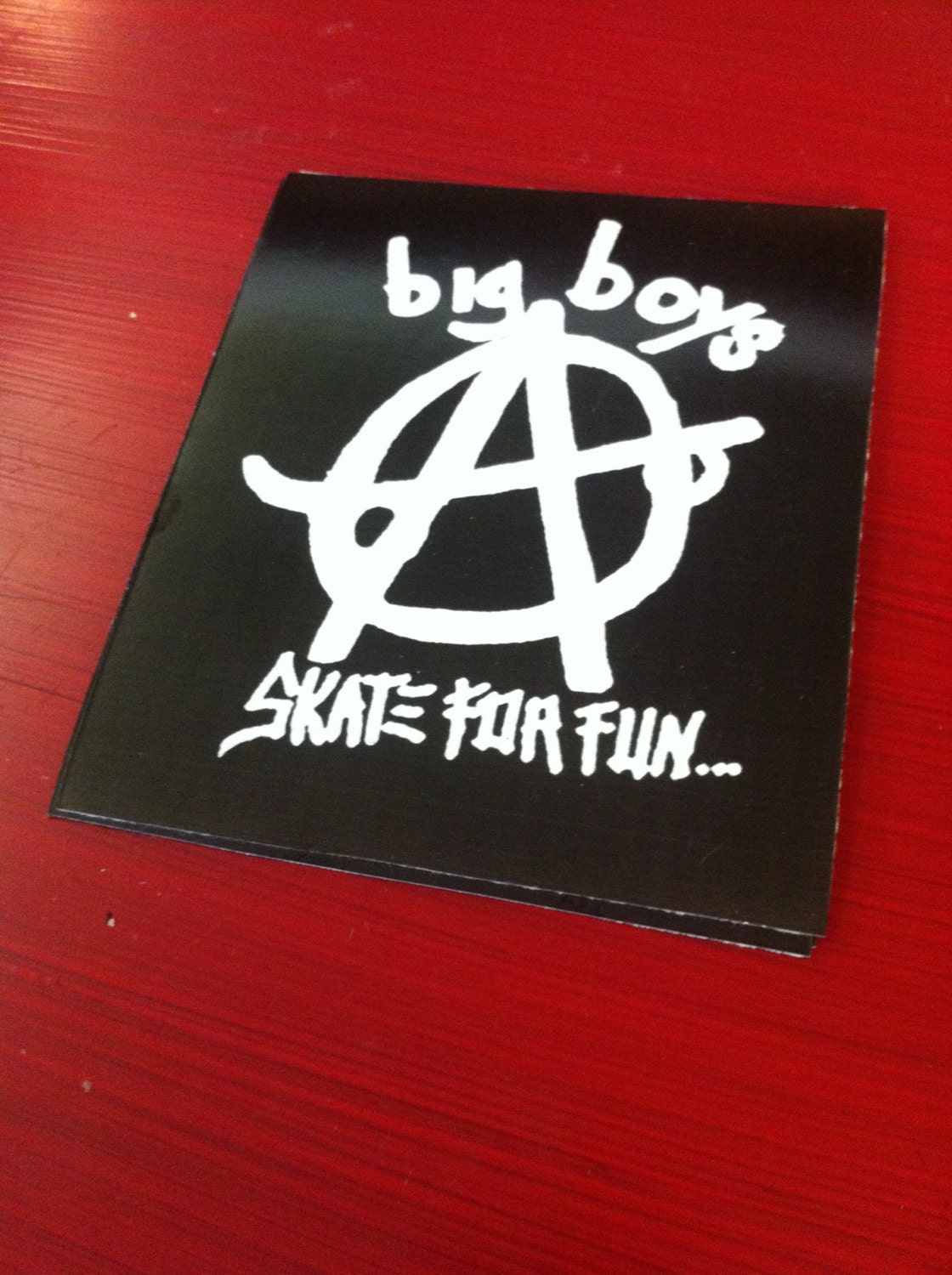 BIG BOYS vinyl sticker 4 x 5