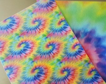 Tie dye paper | Etsy