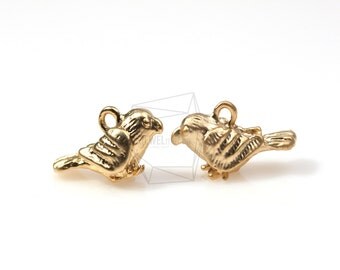 PDT-300-MG/5Pcs Twisted Round Pendant/ 27mm x 29 mm by JEWELMECCA