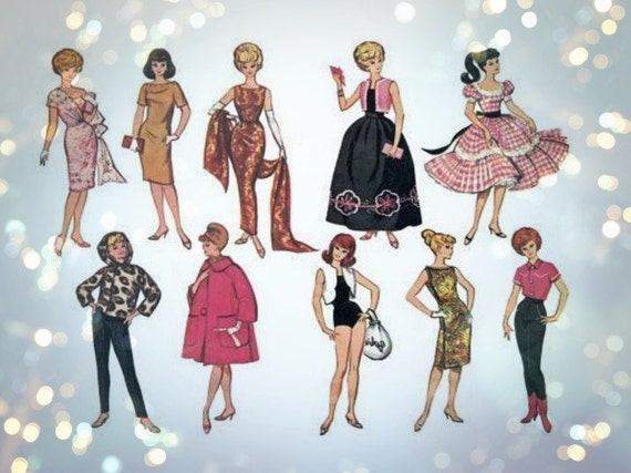 PDF Instant Download Vintage Sewing Pattern to make a