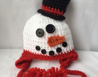 Frosty snowman hat | Etsy