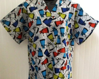 Doctor who scrubs | Etsy