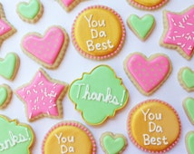 Unique flower girl cookie related items | Etsy