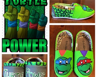 Turtle shoes | Etsy