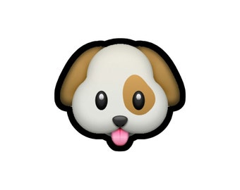 Articles uniques correspondant à emoji chien | Etsy