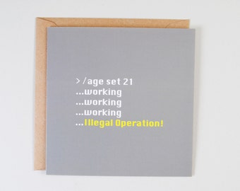 Geek and Profane Funny Geeky greeting cards by GeekAndProfane