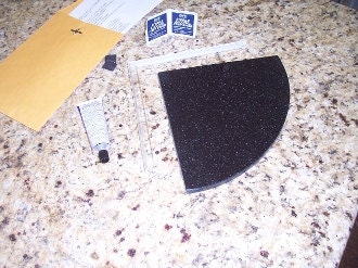 Quick Corner Caddy System: 8 Black Granite