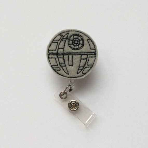 Employee Badge Holder Retractable ID Badge Reel by ConfettiBaby