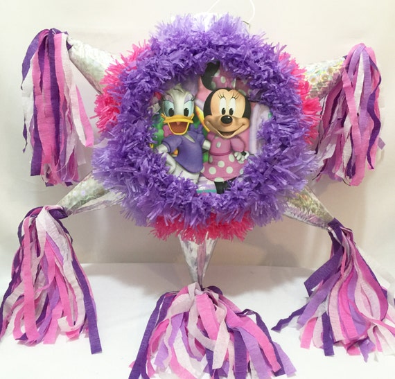 Pato de Daisy y Minnie Mouse piñata