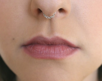 Septum chain | Etsy