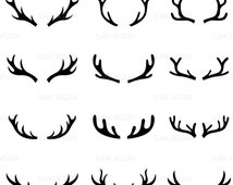 Einzigartige Artikel zum Thema geweih clipart | Etsy