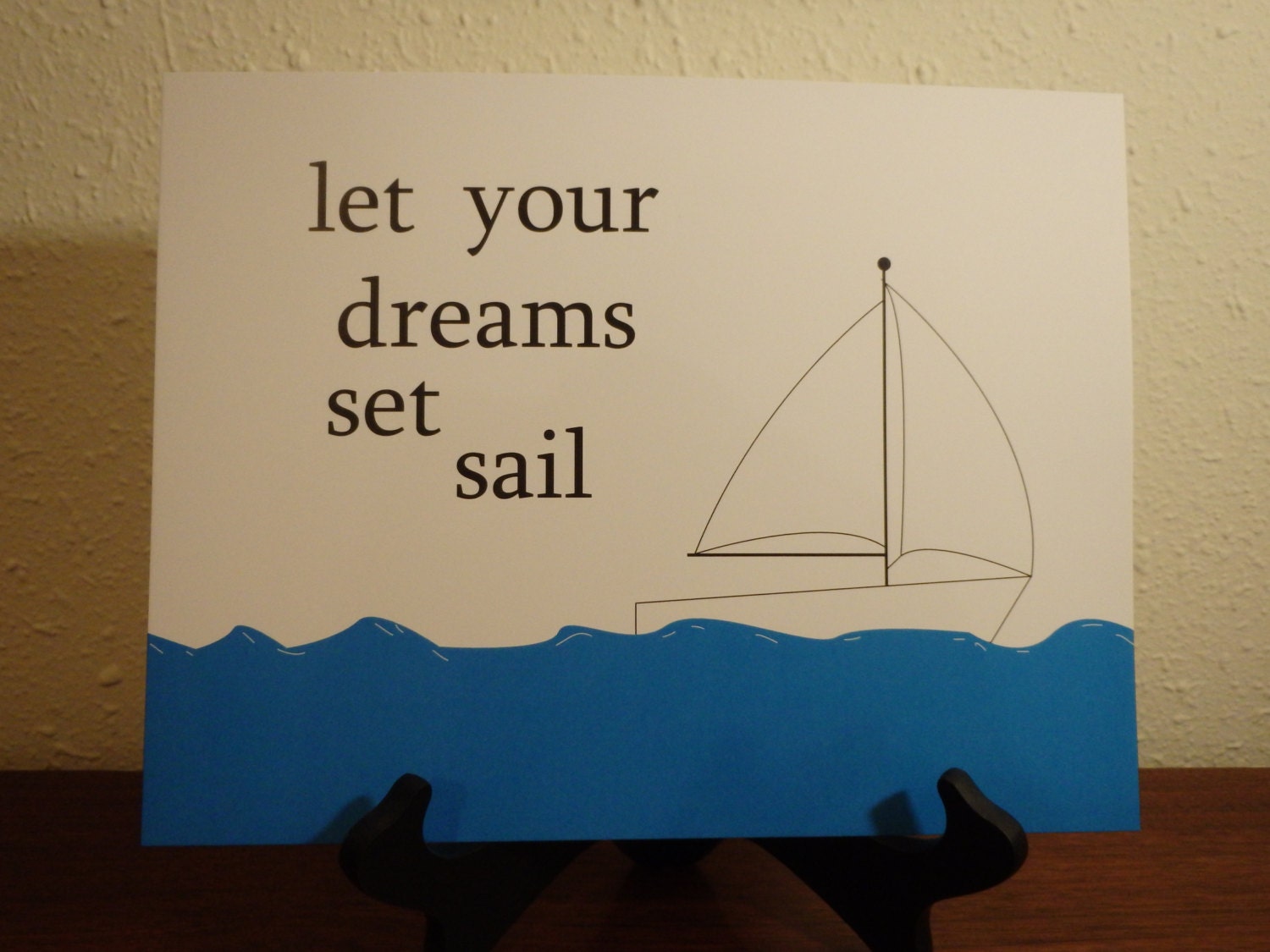 Let your dreams set sail