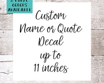 Vinyl decal quotes | Etsy