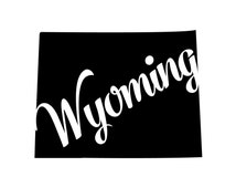 Unique wyoming sticker related items | Etsy