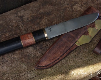 Hand forged knife | Etsy