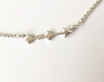 Items similar to Handmade Modern Abstract Jewelry. Sterling Silver 925 ...