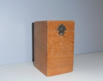 Wooden coin bank | Etsy